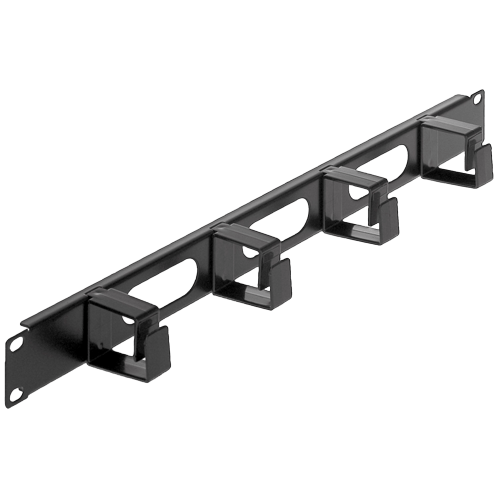 INTELLINET Vodilica za kablove 1U/19" 4 short rings