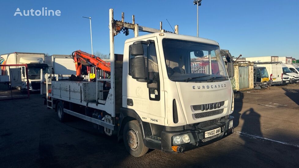 Prodaje se IVECO EUROCARGO 75E16 kamion platforme na aukciji