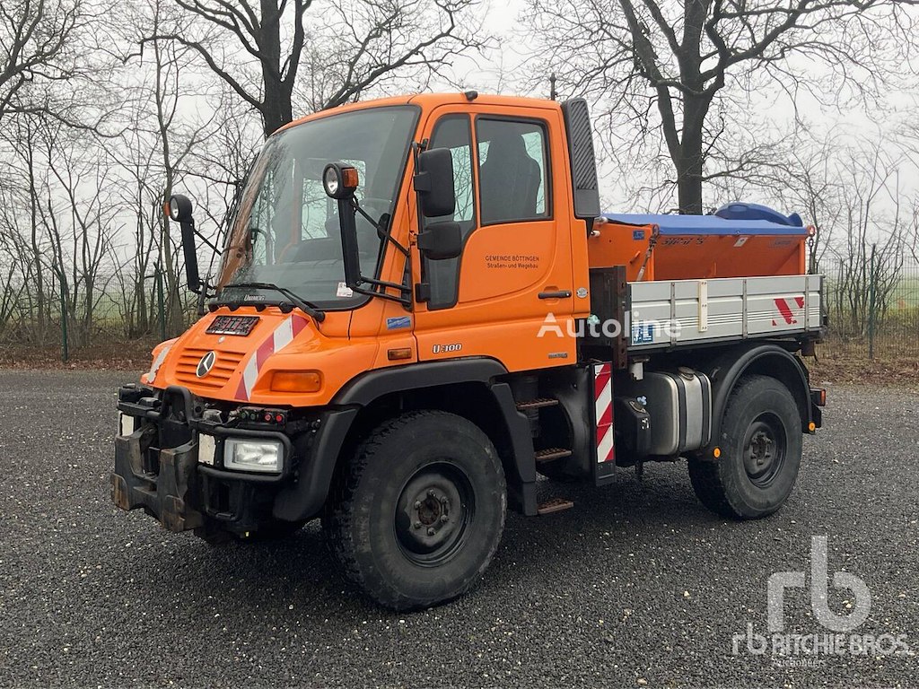 Prodaje se Mercedes-Benz UNIMOG U300 - 405/10 4x4 kamion platforme na aukciji