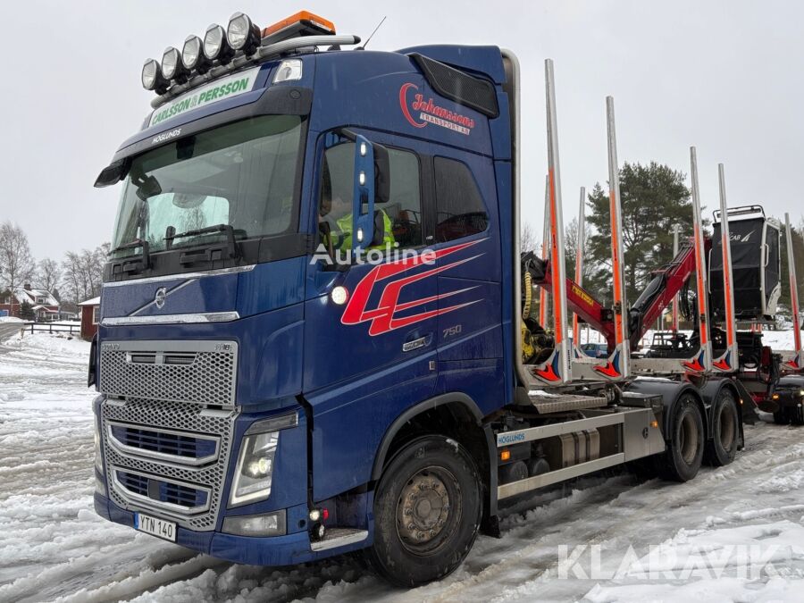 Prodaje se Volvo FH 750 6x4 kamion za prevoz drva na aukciji