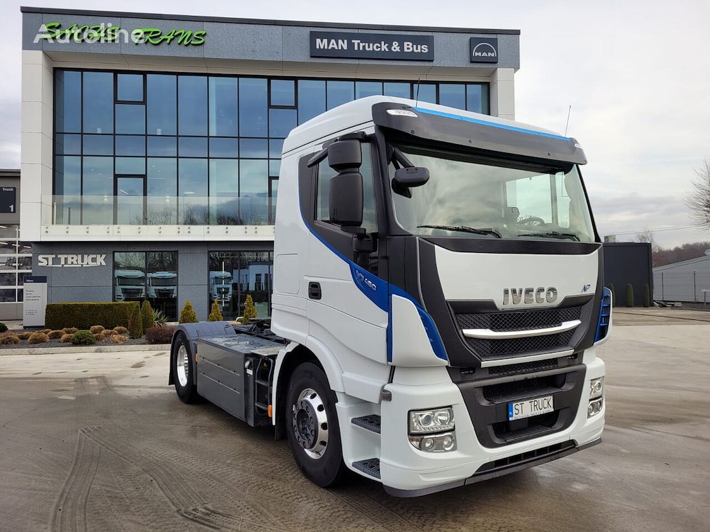 IVECO STRALIS NP 460 CNG / RETARDER / KIPPER HYDRAULIK / STANDARD tegljač