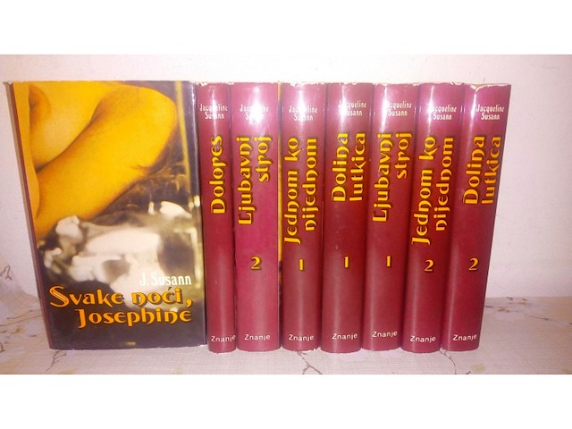 Jacqueline Susann 1-8 / Komplet