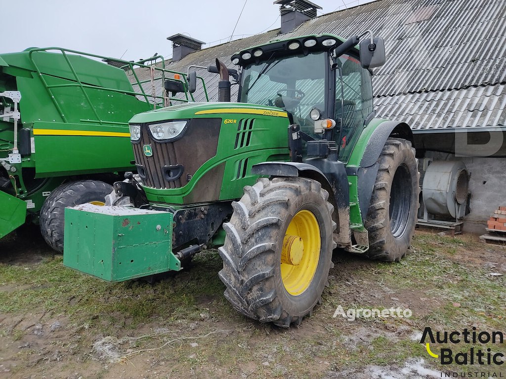 Prodaje se John Deere 6210 R traktor točkaš na aukciji