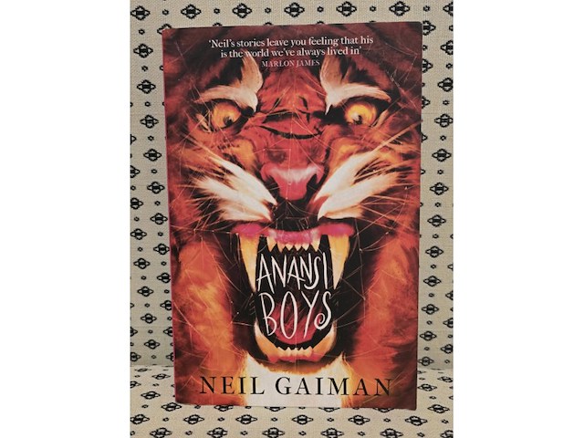 Anansi Boys - Neil Gaiman - NOVO