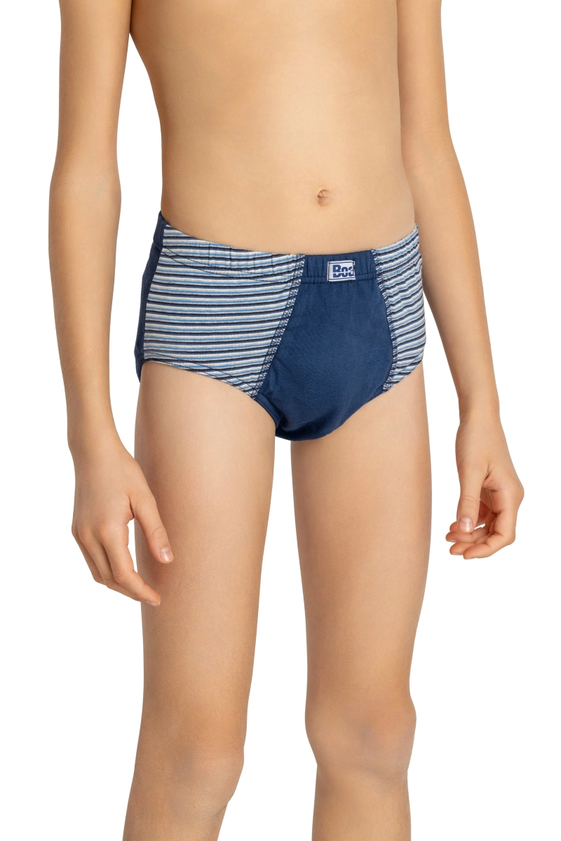 Dečiji muški slip - 4099-4101 - Teget