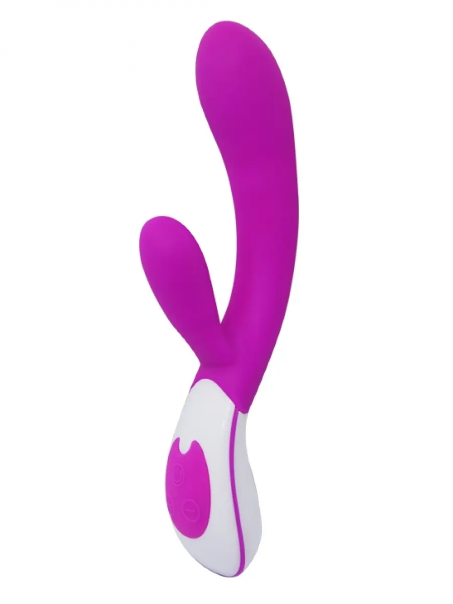 PRETTY LOVE Vibrator sa dodatkom za klitoris Colby, 12 funkcija, Roze