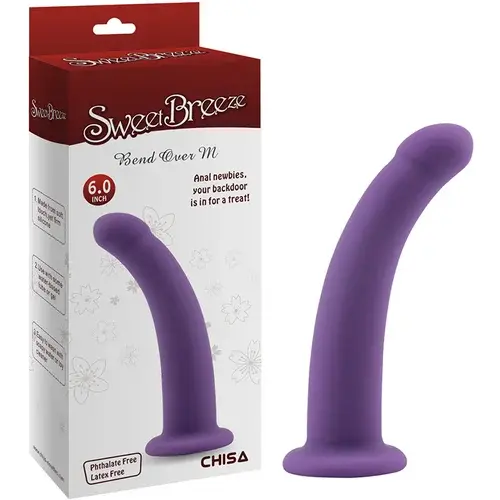 CHISA NOVELTIES Dildo bez testisa Bend Over L, Roze