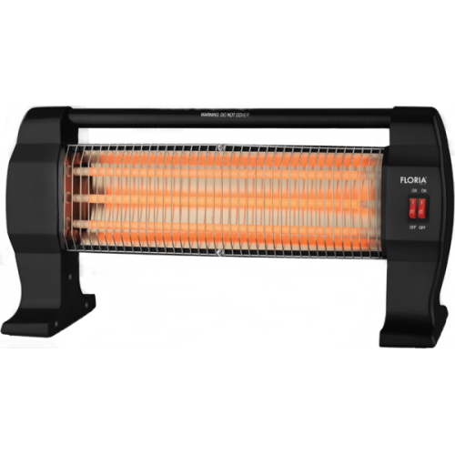 Zilan ZLN1084 BK Kvarcna grejalica sa 3 halogena grejača, 400W/800W/1200W