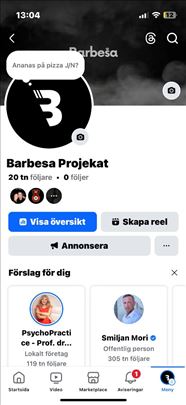 FB/Facebook profil 20k!