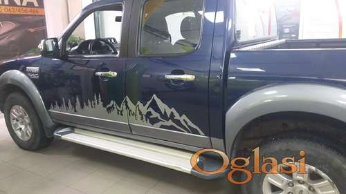 Ford Ranger nalepnice za auto planina