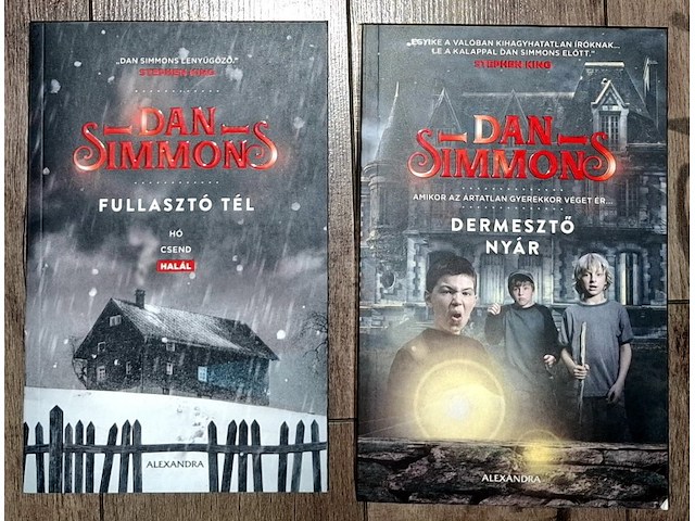 Dan Simmons: Dermesztő nyár  / Fullasztó tél