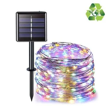 SOLARNA VODOOTPORNA IP67 LED TRAKA - 32M - ŠARENA