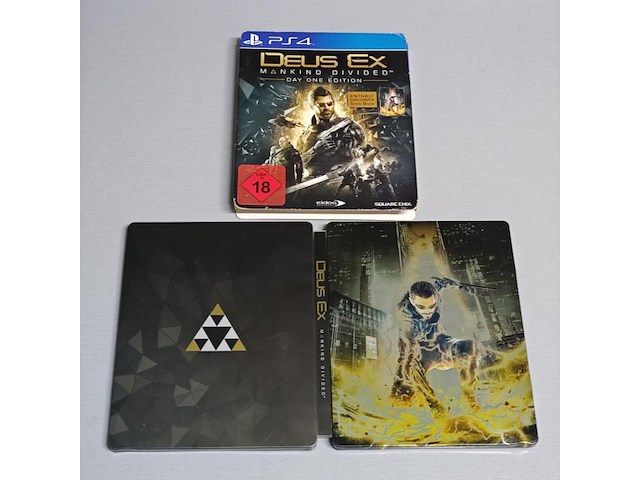 Deus Ex Mankind Divided   PS4   Steelbox