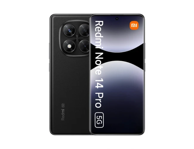 Xiaomi Redmi Note 14 Pro 5G 256GB (MZB0I8BEU) crni mobilni 6.67" Octa Core Mediatek Dimensity 7300 Ultra 8GB 256GB 200Mpx+8Mpx+2Mpx Dual Sim