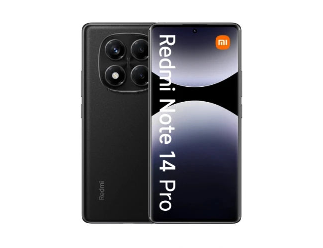 Xiaomi Redmi Note 14 Pro 8/256GB (MZB0ID5EU) crni mobilni 6.67" Octa Core Mediatek Helio G100 Ultra 8GB 256GB 200Mpx+8Mpx+2Mpx Dual Sim