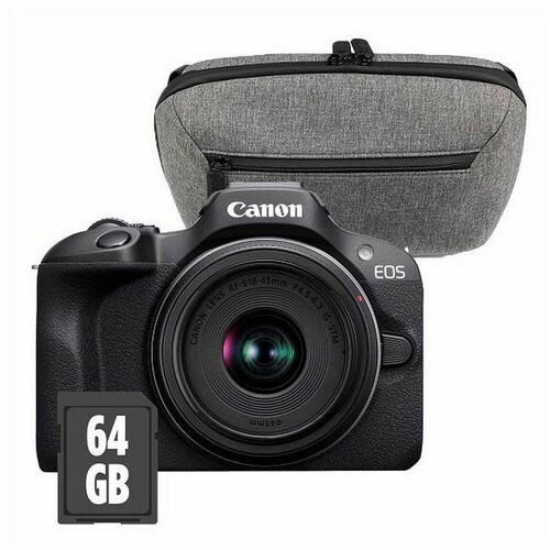 Canon EOS R100 + RF-S 18-45mm Travel kit