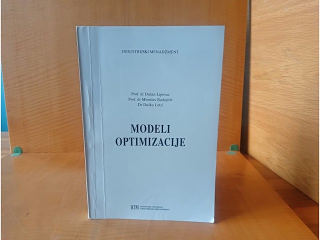 Modeli Optimizacije