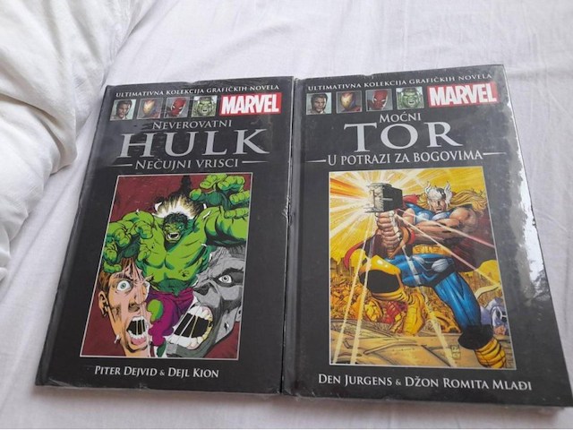 Moćni Tor i Neverovatni Hulk Marvel komplet