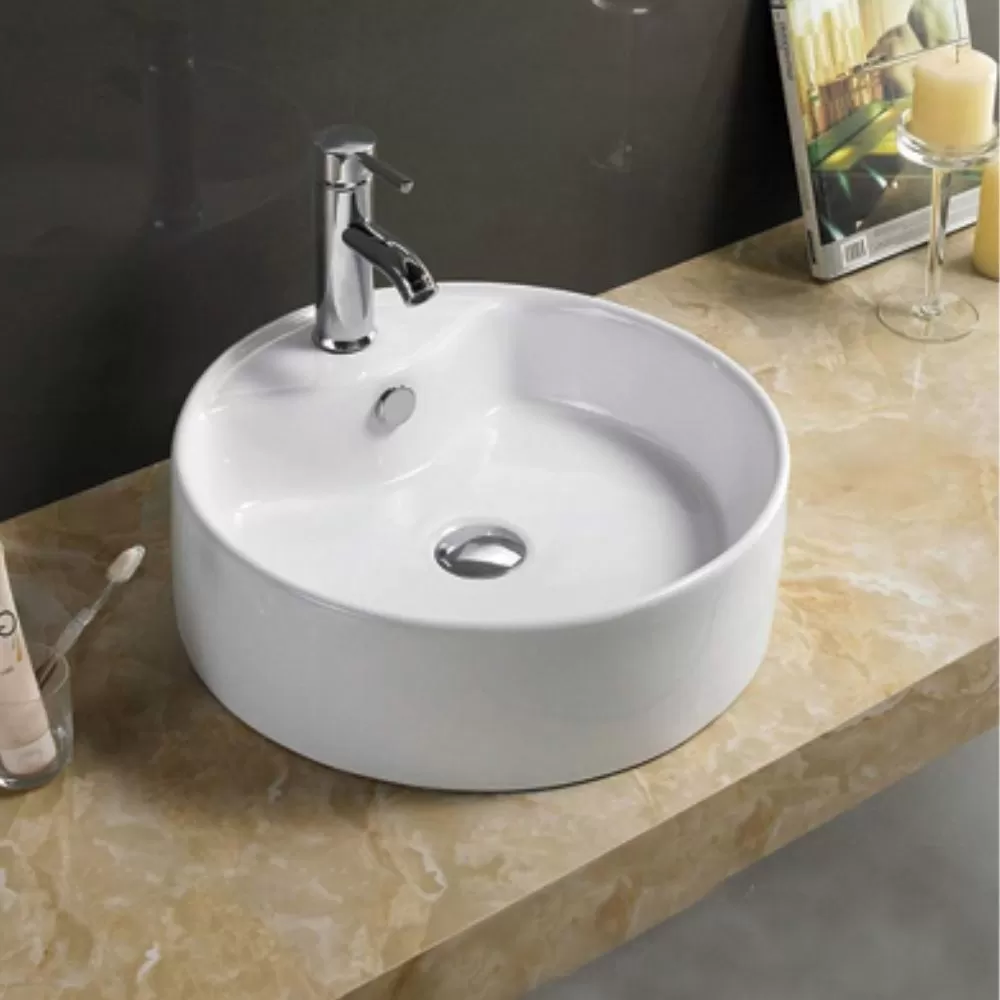 Minotti nadgradni lavabo Ø465×160 sa otvorom za slavinu 7018