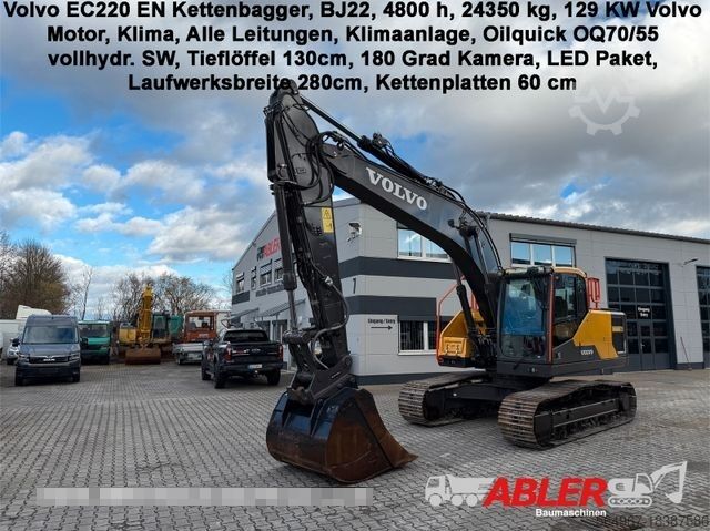 Lančani bager
VOLVO EC220 EN OQ70/55 180 Grad Kamera TOP!!