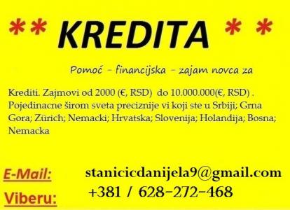 KREDIT U 30 MINUTA (VIBER:+381-628-272-468)