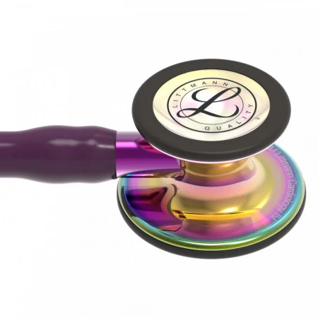 Littmann Cardiology IV Stethoscope, Rainbow Plum Violet, 6239