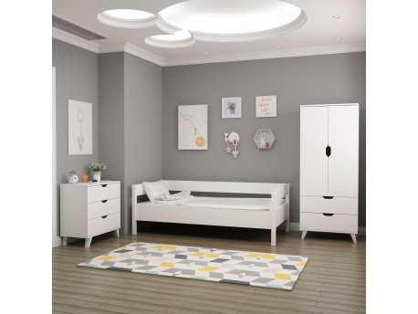 HANAH HOME Spavaća soba Valencia 3 White