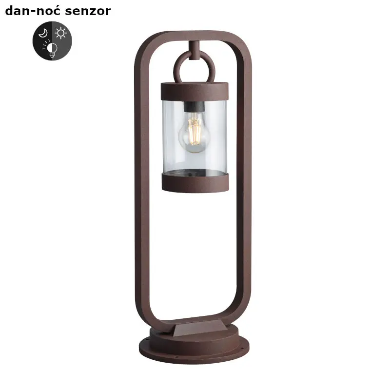 TRIO LIGHTING Baštenska lampa Sambesi 504160124, 1 x E27, 60 cm, Braon