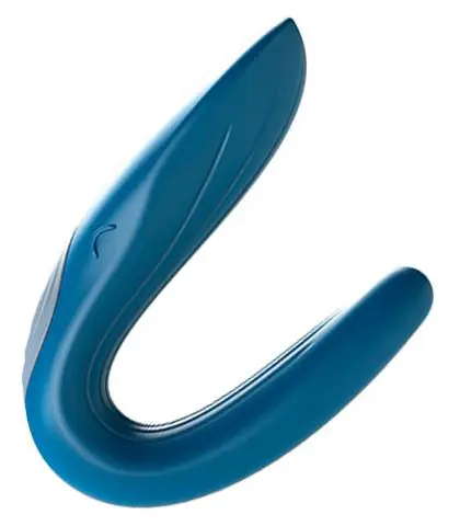 SATISFYER Vibrator Double whale, Plavi