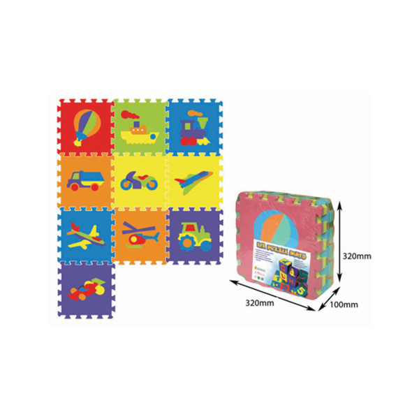 Podne puzzle vozila 10 pcs