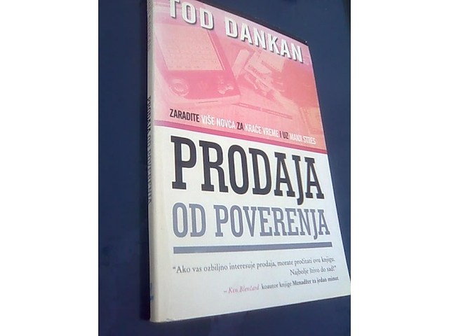 Prodaja od poverenja - Tod Dankan