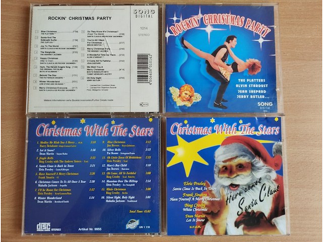 Rockin` Christmas Party+Christmas with the Stars-2CDs