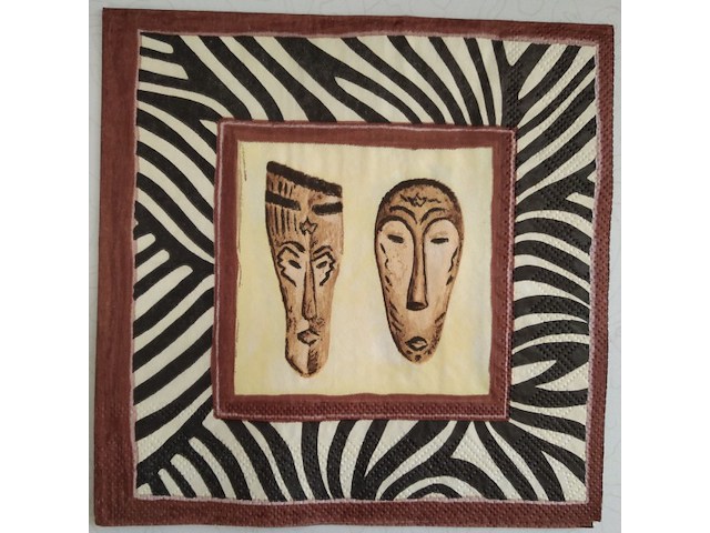 Salveta RAZ_063 - 33x33cm Afrika