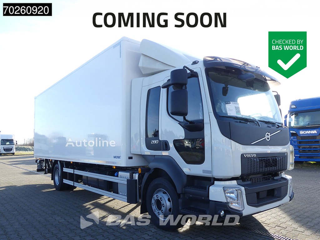 Novi Volvo FL 280 4X2 2024 registration 16tonner 2.000kg Ladebordwand Euro kamion furgon