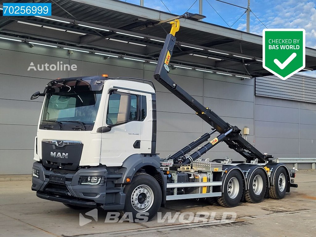 Novi MAN TGS 35.480 8X4 NEW! HYVA 26-62 SK Lift+Lenkachse Euro 6 kamion rol kiper