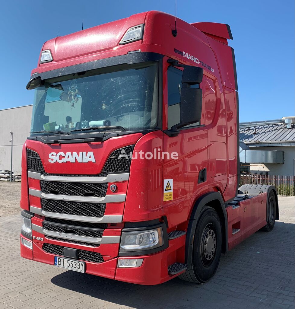 Scania R-450, serwis, 1 właściciel tegljač