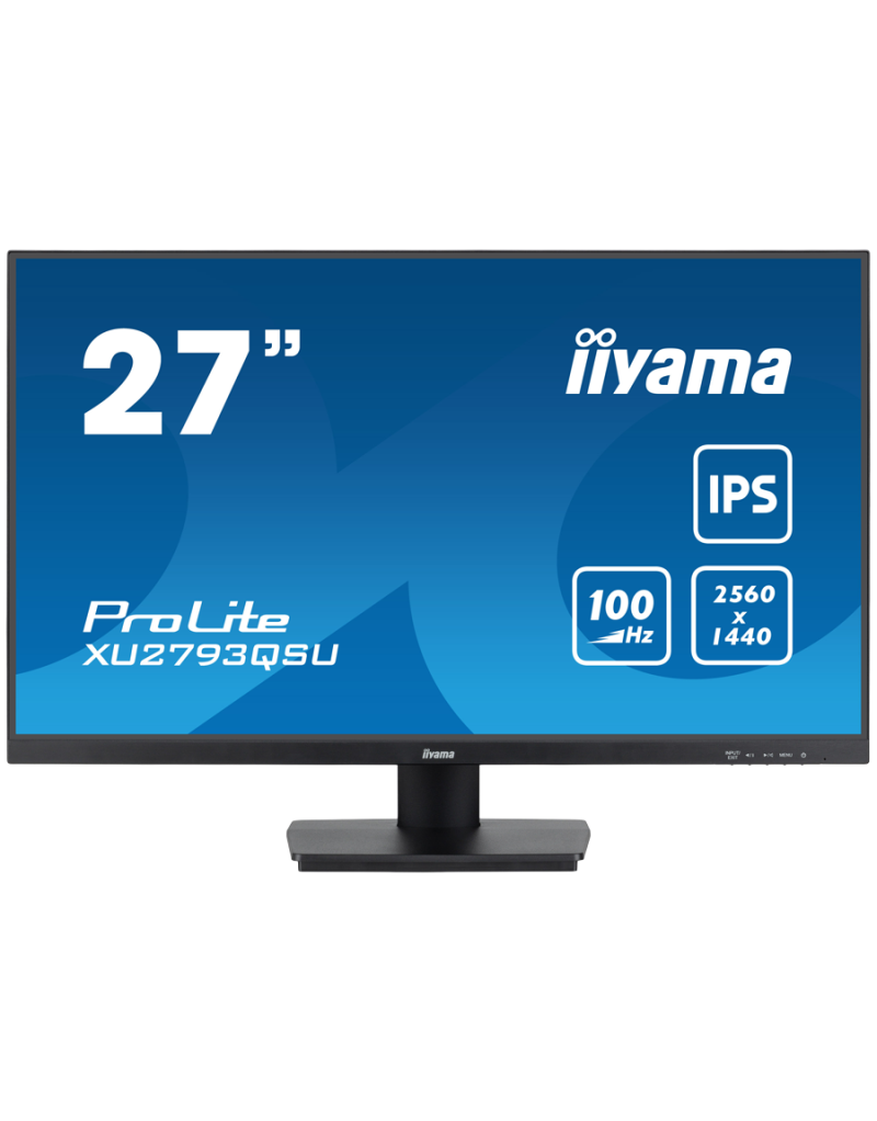 IIYAMA Monitor LED XU2793QSU-B7 27" IPS 2560 x 1440 100Hz 16:9 300 cd/m² ...