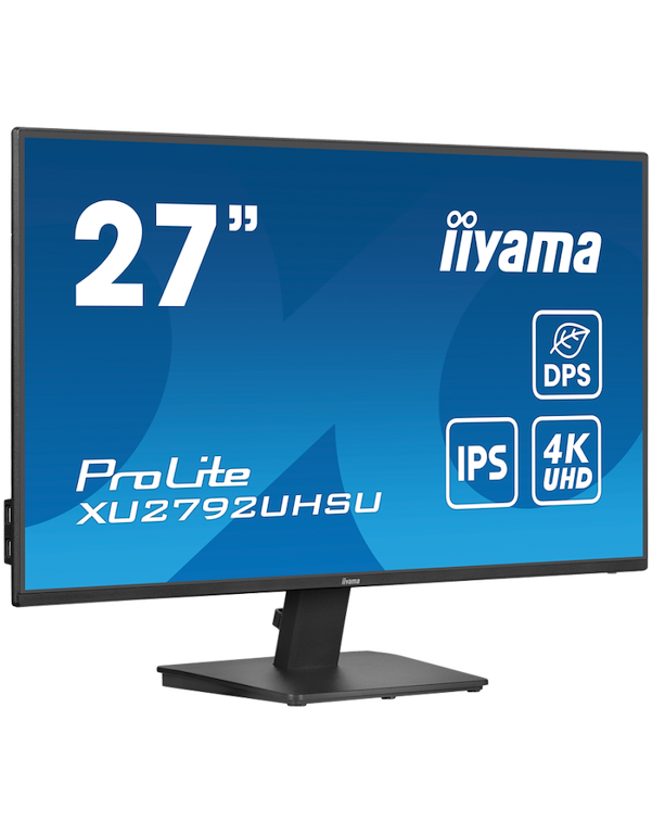 27" IPS-panel, 3840x2160 UHD, 4ms, 300cd/m², DVI, HDMI, DisplayPort, Speakers, ...