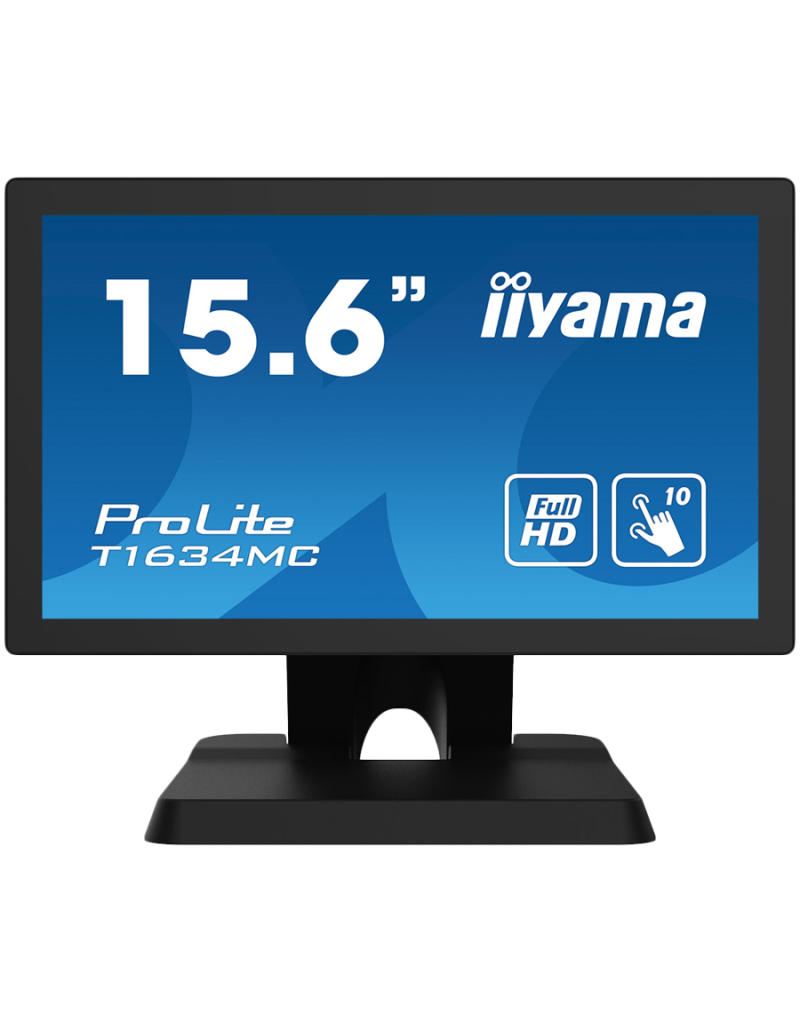 IIYAMA Monitor LED T1634MC-B1S 15,6" IPS, PCAP, 1920 1080, 1A1H1DP, BT Stand