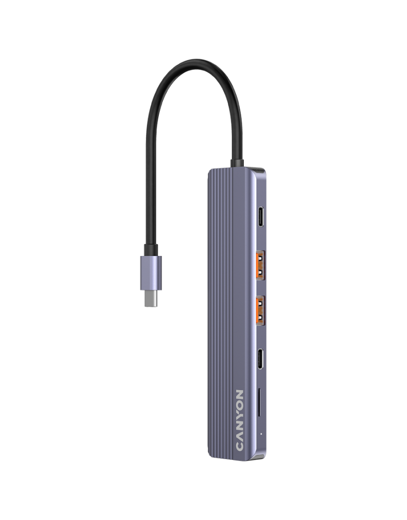 CANYON hub DS-17 6in1 4k USB-C Grey