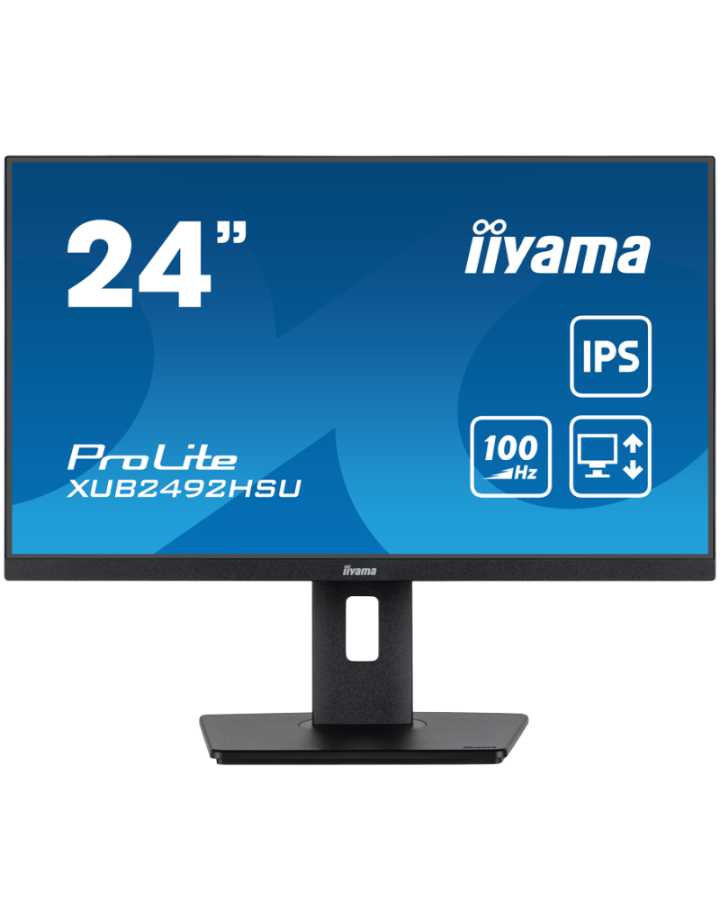 IIYAMA Monitor LED XUB2492HSU-B6 24” IPS 1920 x 1080 100Hz 250 cd/m² 1300:1...