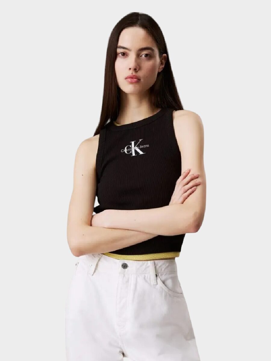 Calvin Klein ženska majica crna ckj20j225301 beh