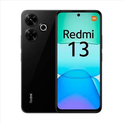 Xiaomi Redmi 13 6/128gb Crna boja Nov!