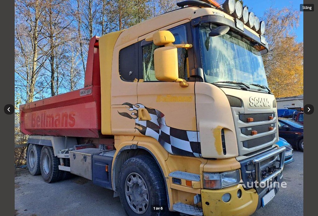 Scania G360 6x2HSZ Sorling Eu 5 . kiper