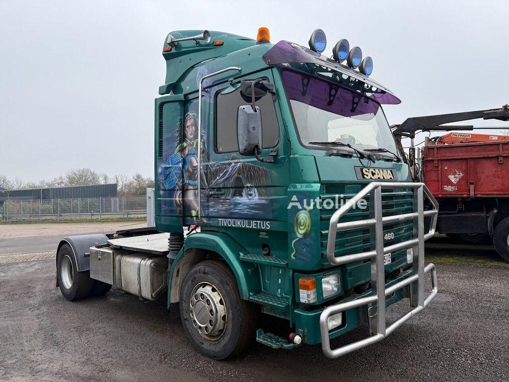 Scania R 143 V8 manual, tractor, top condition tegljač