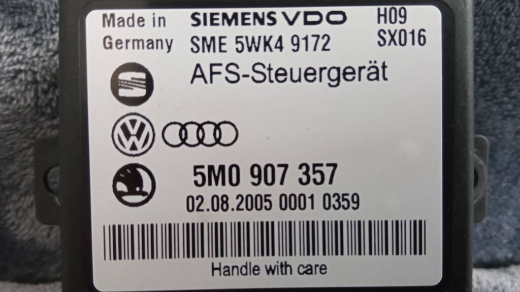 AFS modul VW Seat Skoda 5M 5M0 907 357 Xenon Control Modul - (