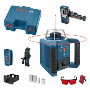 BOSCH ® Rotacioni laser – GRL 300 HV u koferu sa 1 x blok baterijom od 9 V, prijemnikom