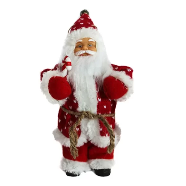 Deco Santa, Deda Mraz, crvena, 18cm