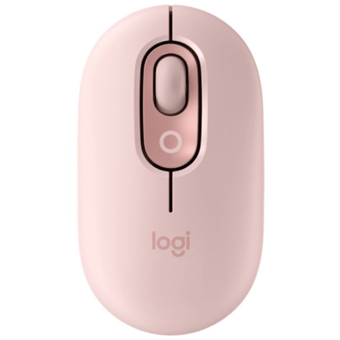 Miš Logitech Pop Mouse with Emoji Pink