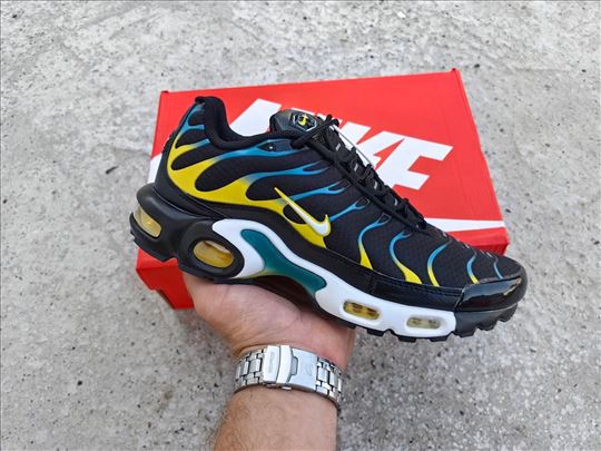 Nike Air Max Plus TN Black Teal Yellow